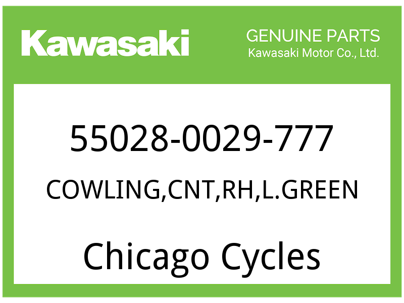Kawasaki OEM Part 55028-0029-777 for sale online | eBay