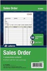 Adams Sales Order Book, 2-Part, Carbonless, White/Canary, 5-9/16 x 8-7/ ...