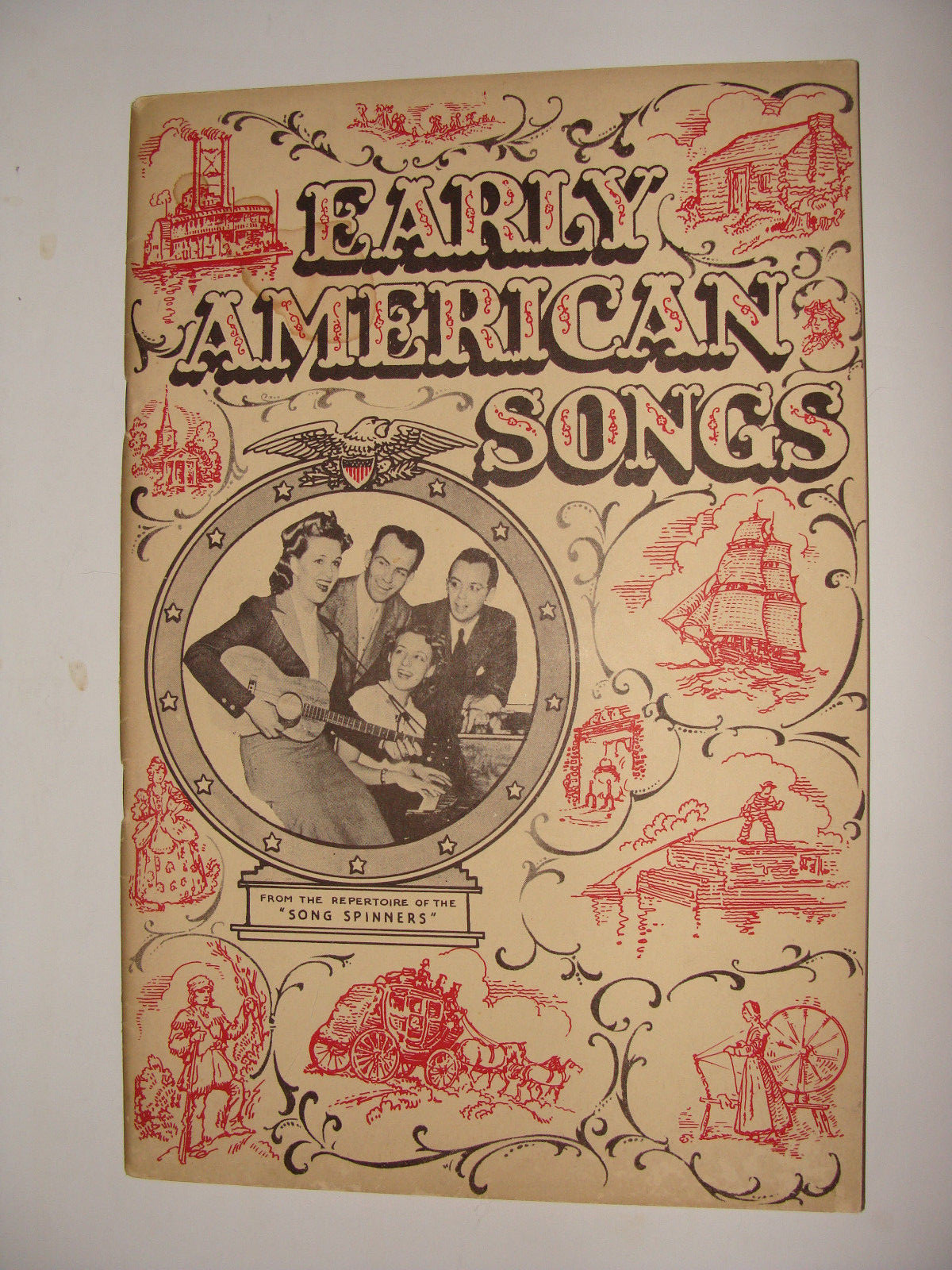 Early American Songs 1943 music book from Repertoire of the Song ...