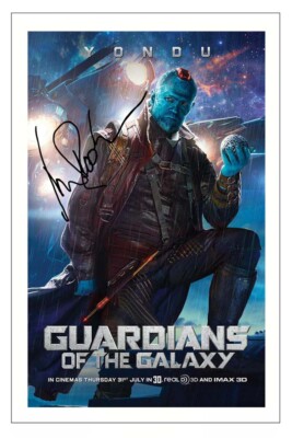MICHAEL ROOKER SIGNED PHOTO PRINT NIGHTMARE JAMES BOND GUARDIANS OF THE ...