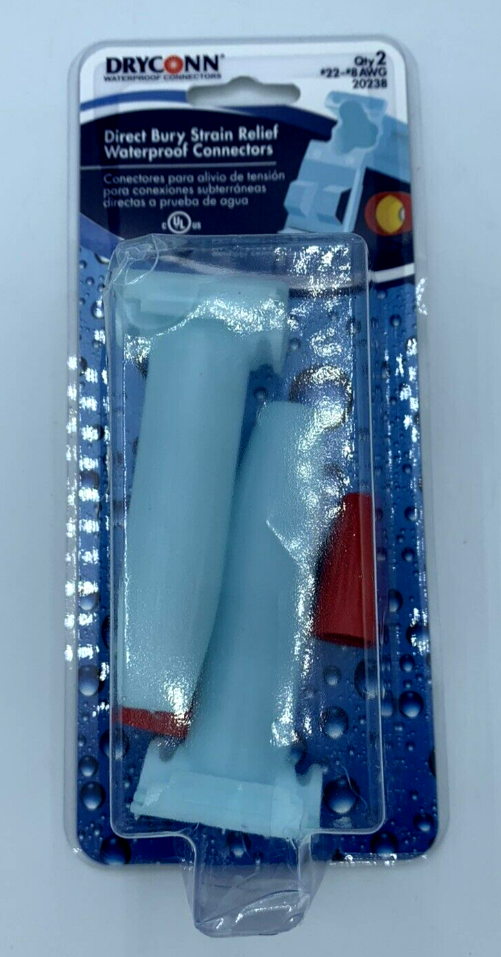 DRYCONN #22-#8 AWG 20238 Direct Bury Waterproof Wire Connectors ...