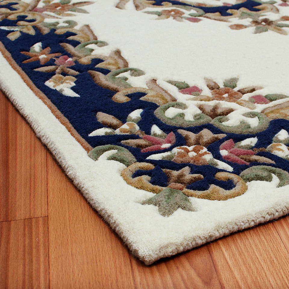 TRADITIONAL CLASSIC THICK WOOL CIRCLE LOW COST LARGE CLASSIC ROYAL ...