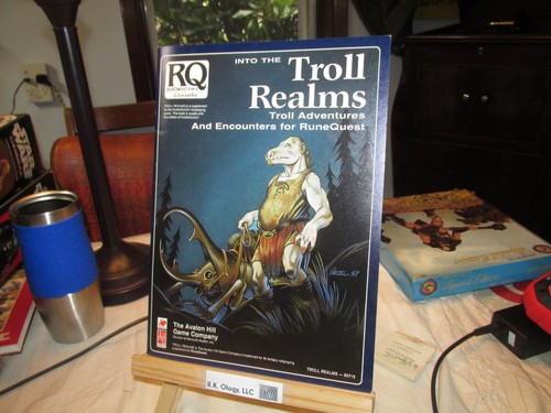 1988 Avalon Hill Runequest Into the Troll Realms EX 85715 | eBay