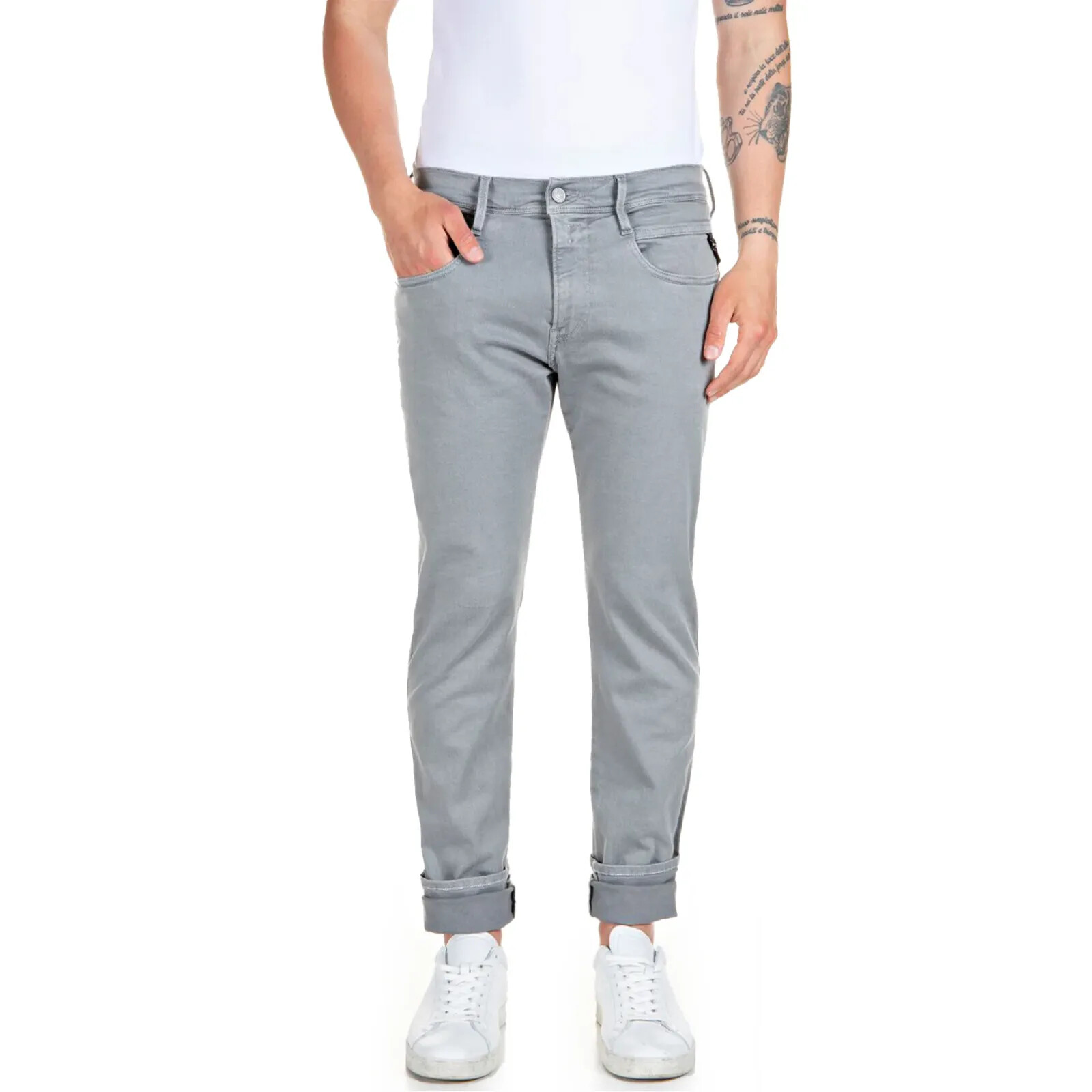 Replay Jeans - Men's Replay Hyperflex X-Lite Colour Edition Slim Fit ...