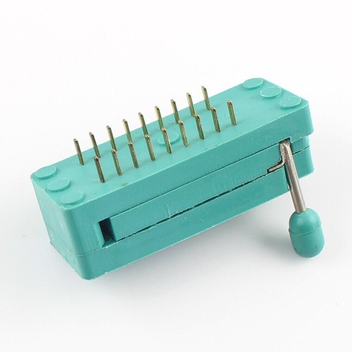 1Pcs Universal Gold Plated 2.54mm 18P 18 Pin DIP ZIF Test Chip IC ...