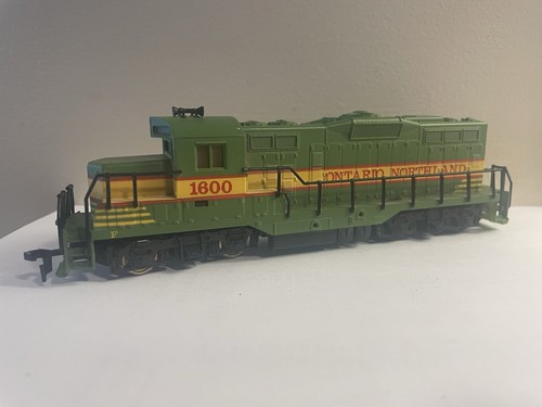COX POWERED GP9 ONTARIO NORTHLAND ENGINE LOCOMOTIVE HO SCALE LIKE NEW ...
