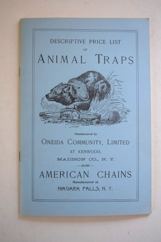 Trap Collectors Guide, Animal Traps Price List, Blake & Lamb Animal ...