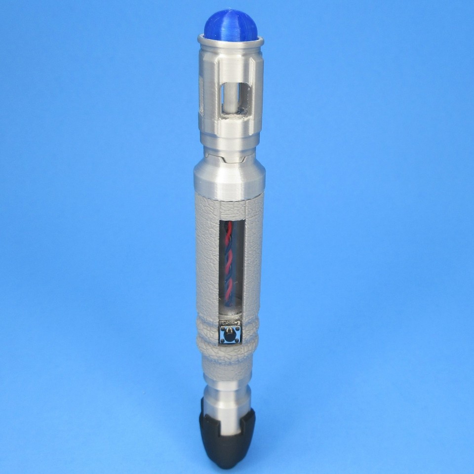 9th Sonic Screwdriver Wide Slider Aztec Replica | Doctor Who | Costume ...