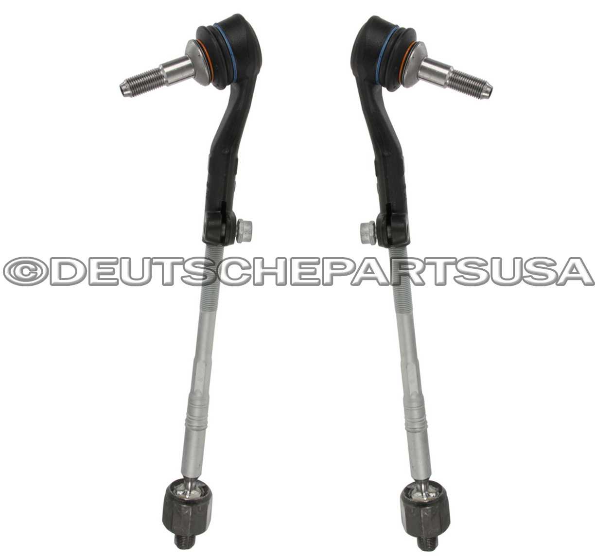 TIE ROD INNER OUTER ASSEMBLY SET 32106765235 32106765236 fr BMW E90 E91 ...