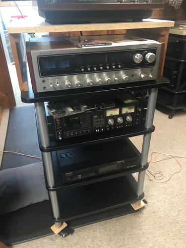 SANUS AFA 4-Shelf TV Stand - Black for sale online | eBay