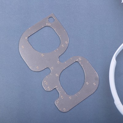 Leather Cutting Stainless Steel Ruler DIY Leather Chamfer Positioning ...