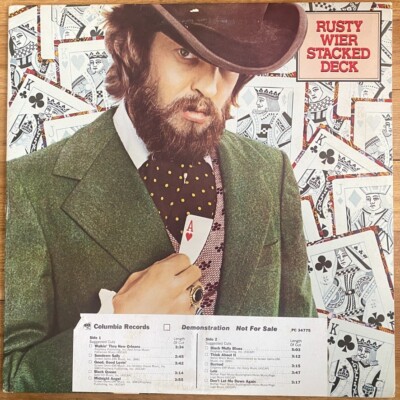 RUSTY WEIR - Stacked Deck - RARE 1977 Country Folk Lp - PROMO! | eBay