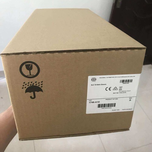 New Factory Sealed AB 1746-A10 SER B SLC-500 PLC Chassis/Rack 10 Slots ...