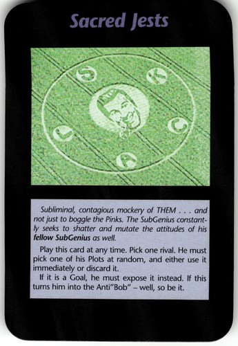 Sacred Jests SubGenius Card INWO Illuminati New Word Order Game | eBay