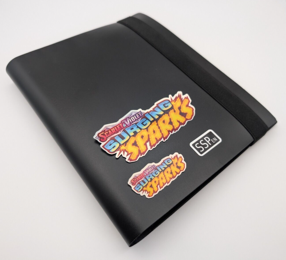 Pokemon Binder Stickers - All Scarlet & Violet - Inc Set Symbol - You ...