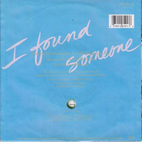 Cher I Found Someone 7" Single Vinyl Schallplatte 73296 | eBay.de