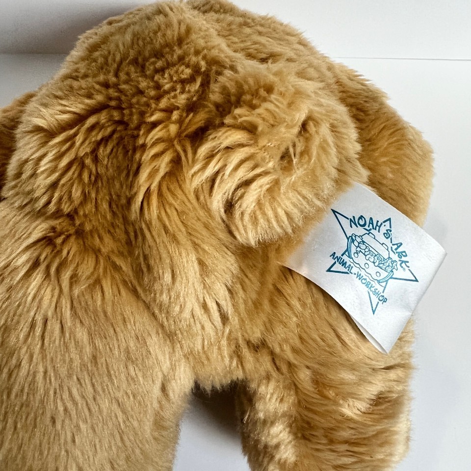Noah's Ark NAAW Teddy Bear Brown Tan Rainbow Star Paw Plush Stuffed ...