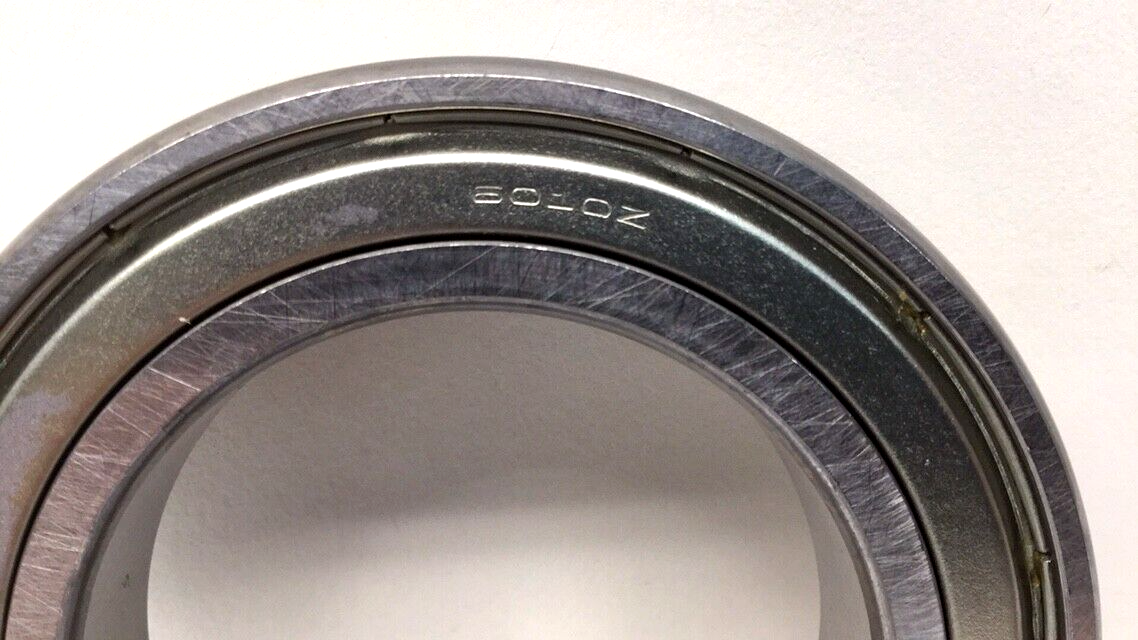 NSK 6010ZZ Deep Groove Ball Bearing 50mm ID 80mm OD 16mm Width Double ...