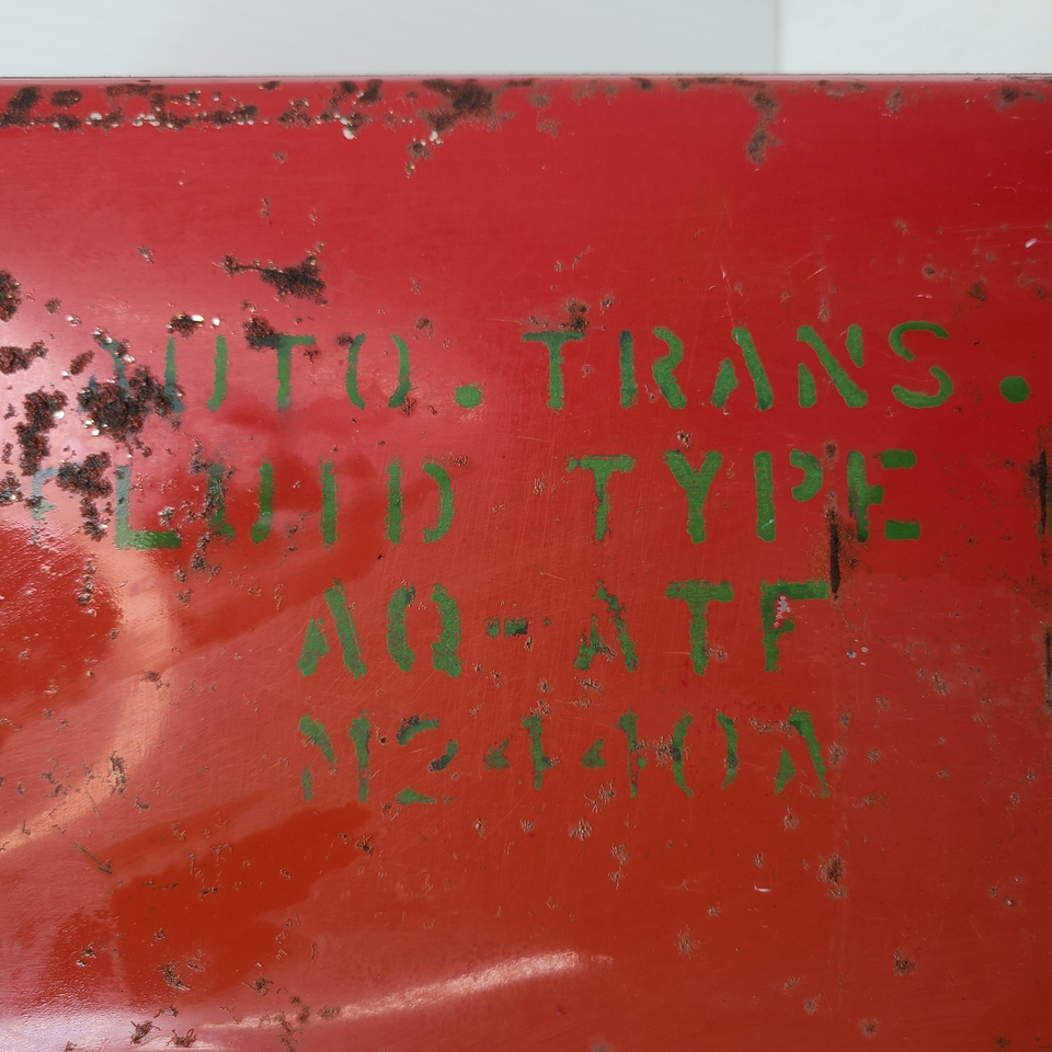 VTG AQ ATF Transmission Fluid Gallon Advertising Can M4220A GM Military ...