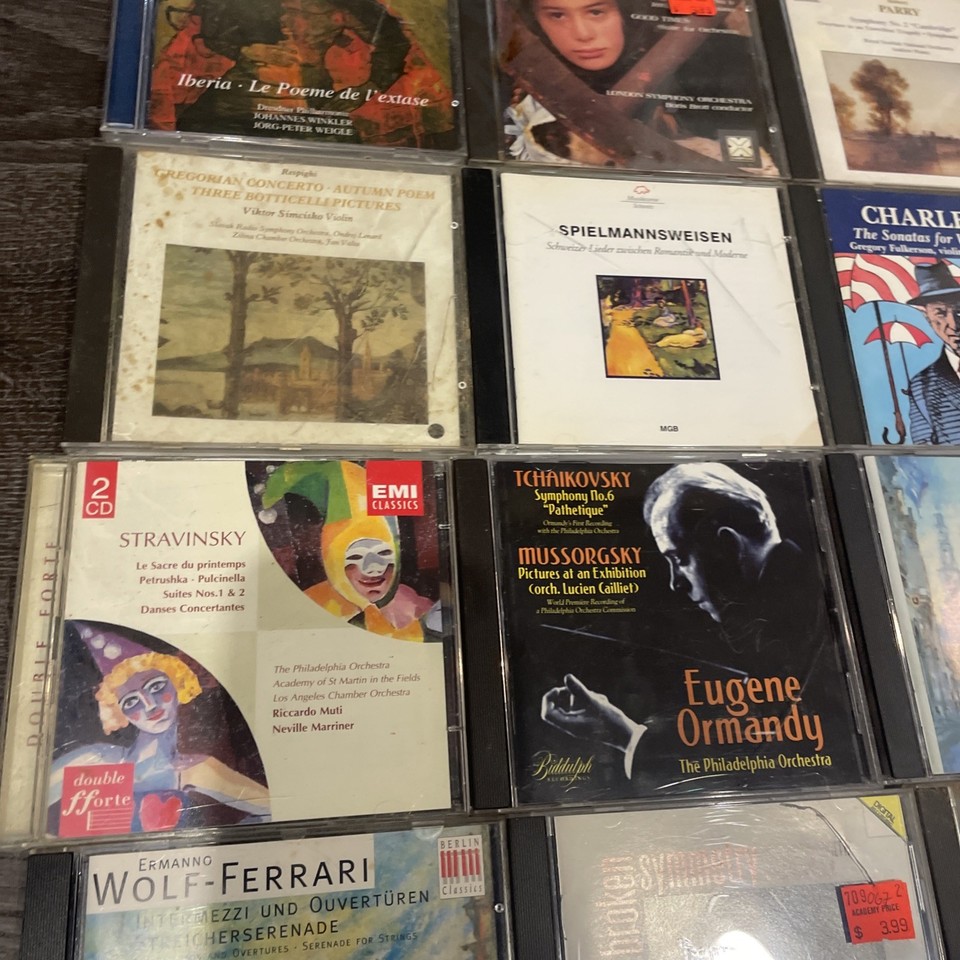 Lot Of 50 USED Classical Music CD CDs Wholesale *Z94 | eBay