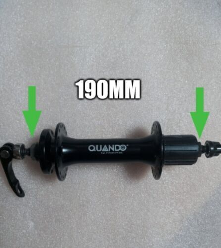 Quando Fat Bike Rear Hub Aluminum 190mm Qr 7/8/9 Speed 36h Cassette ...