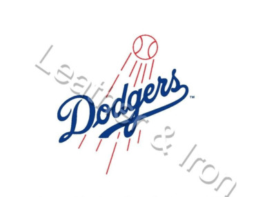 LA Dodgers Baseball Design Vinyl Checkbook Cover | eBay