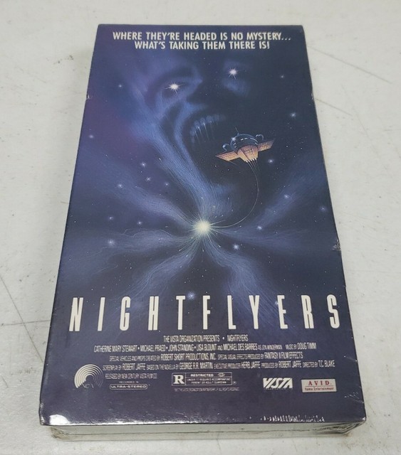 Nightflyers VHS 1987 Avid Video Catharine Mary Stewart 80s Sci-fi ...