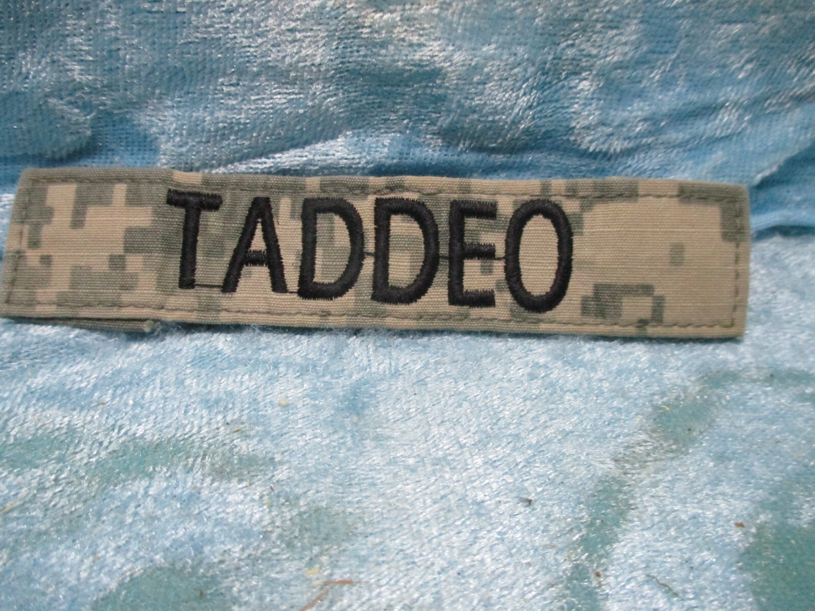 Name Tag Military Patch TADDEO | eBay