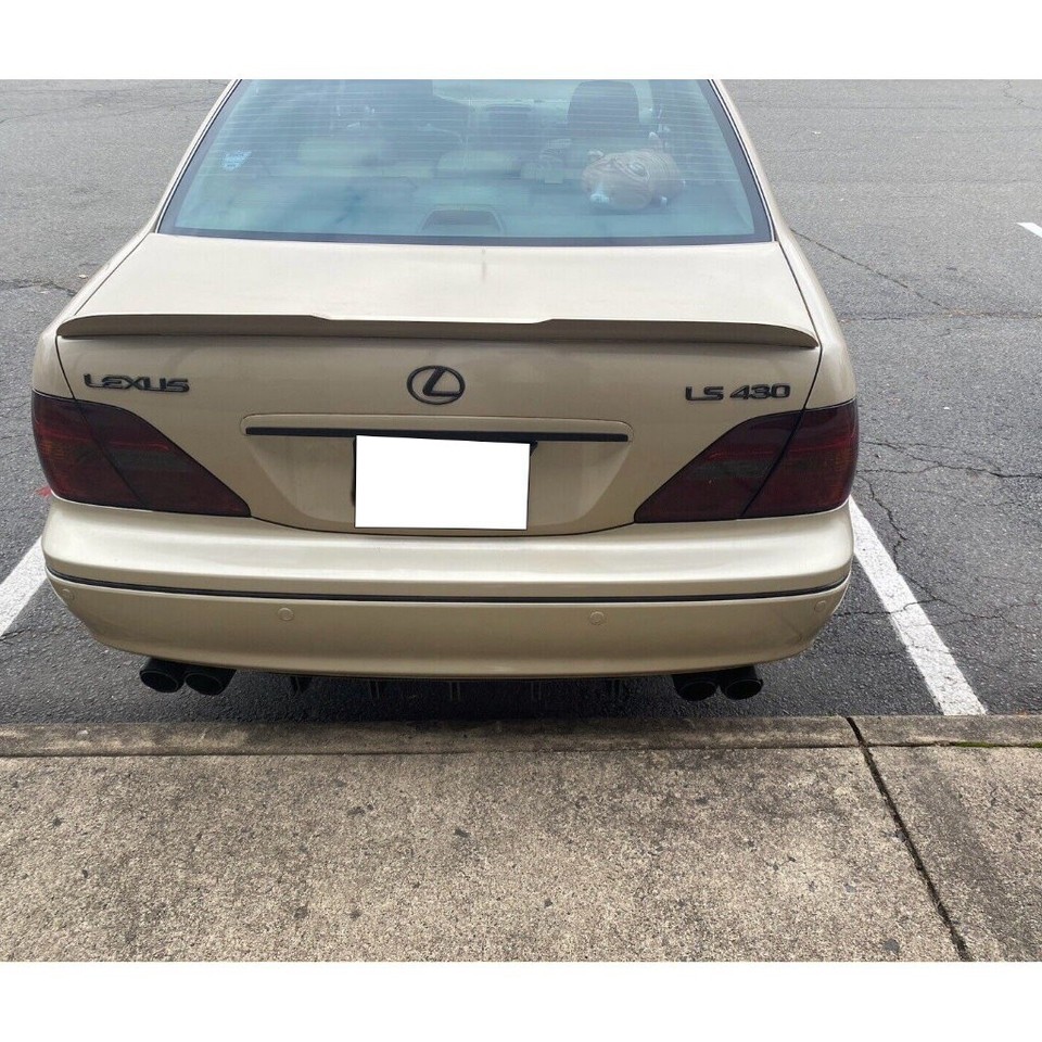 Duckbill 522EC Type Rear Trunk Spoiler Wing Fits 2001~06 Lexus LS430 ...