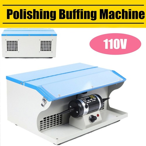 Bench double-head Buffing Machine 200W Table Top Dust Collector Jewelry ...