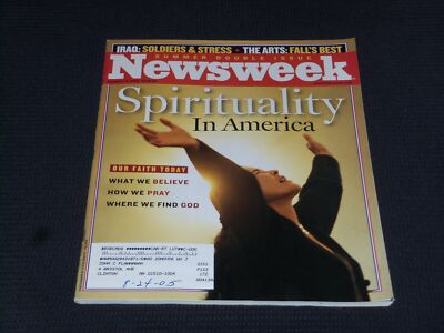 2005 SEPTEMBER 5 NEWSWEEK MAGAZINE - SPIRITUALITY FRONT COVER - L 19684 ...