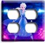 FROZEN 2 ELSA THROWING ICE FLAMES LIGHT SWITCH OUTLET WALL PLATES NEW ...