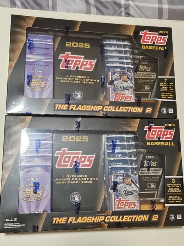 2025 TOPPS Baseball Flagship Collection 2 Costco Exclusive x2 Sealed ...