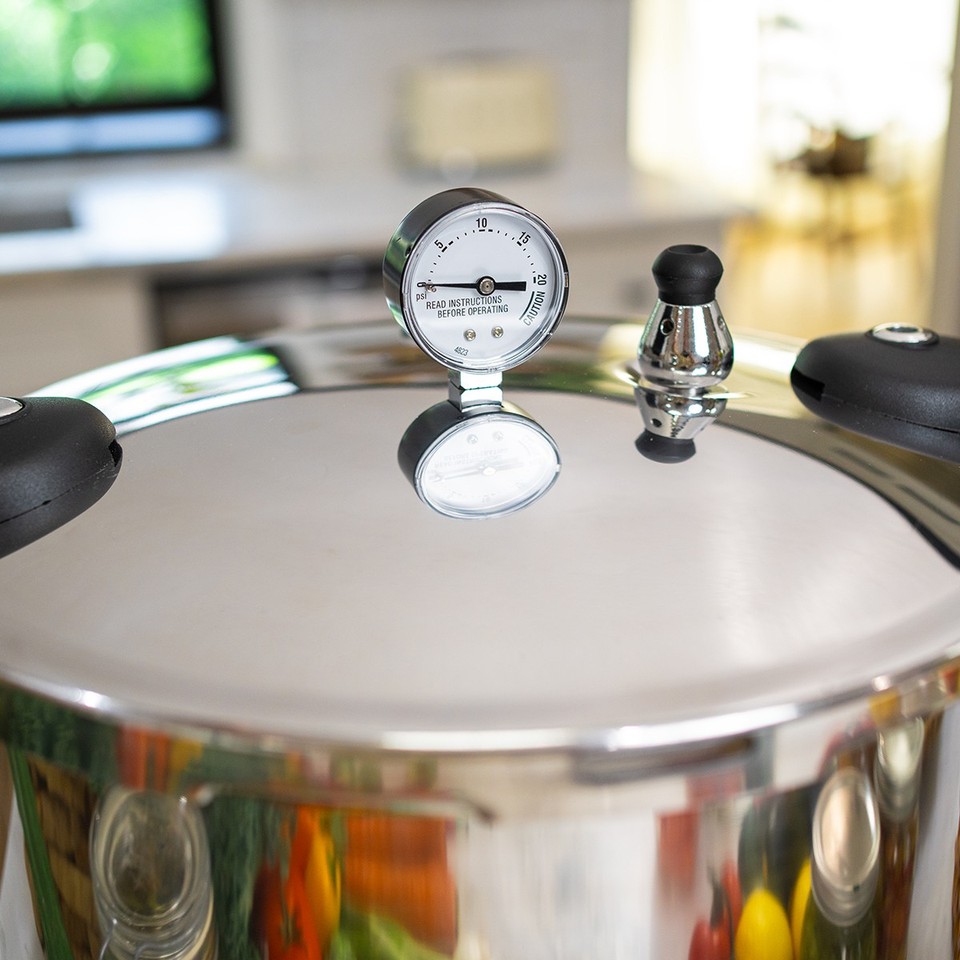 Barton 22 Quart Pressure Cooker & Canner Pressure Canning Dial Gauge ...