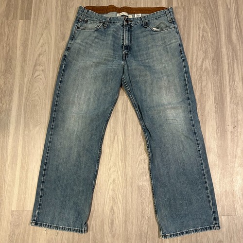Authentics Signature Levi Strauss Vintage Straight Mens Jeans Sz 38x32 ...
