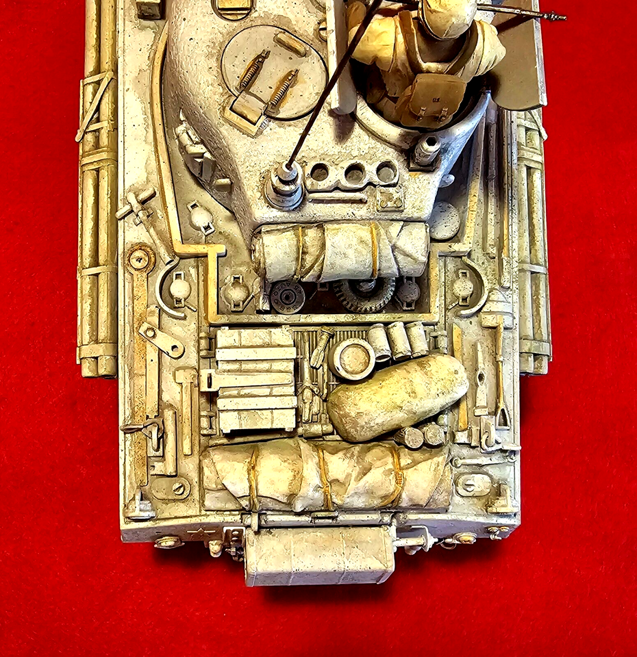 Customized 21st Century Toys 1:18 WWII Sherman Tank W/ Commander | eBay