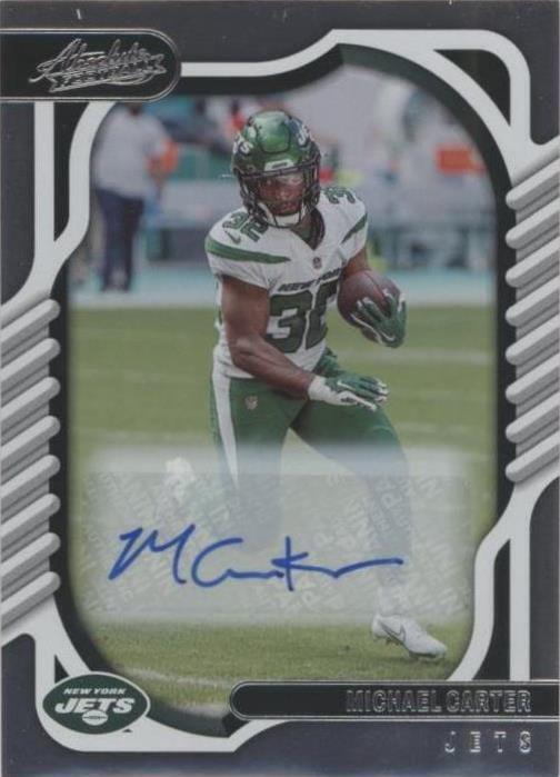 2022 Panini Absolute - Michael Carter #100 Signatures (AU) for sale ...