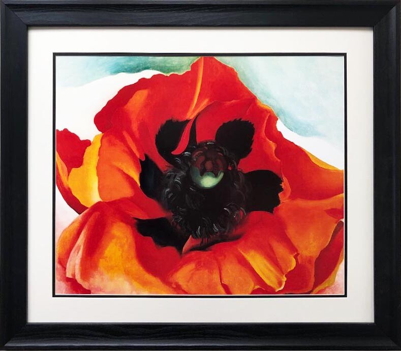 Georgia Okeeffe Poppies Georgia O’Keeffe’s 'Red Poppy' From Iconic