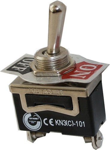 Kippschalter Schalter 1x EIN / AUS 10A / 6A 125V / 250V KN3C-101 | eBay