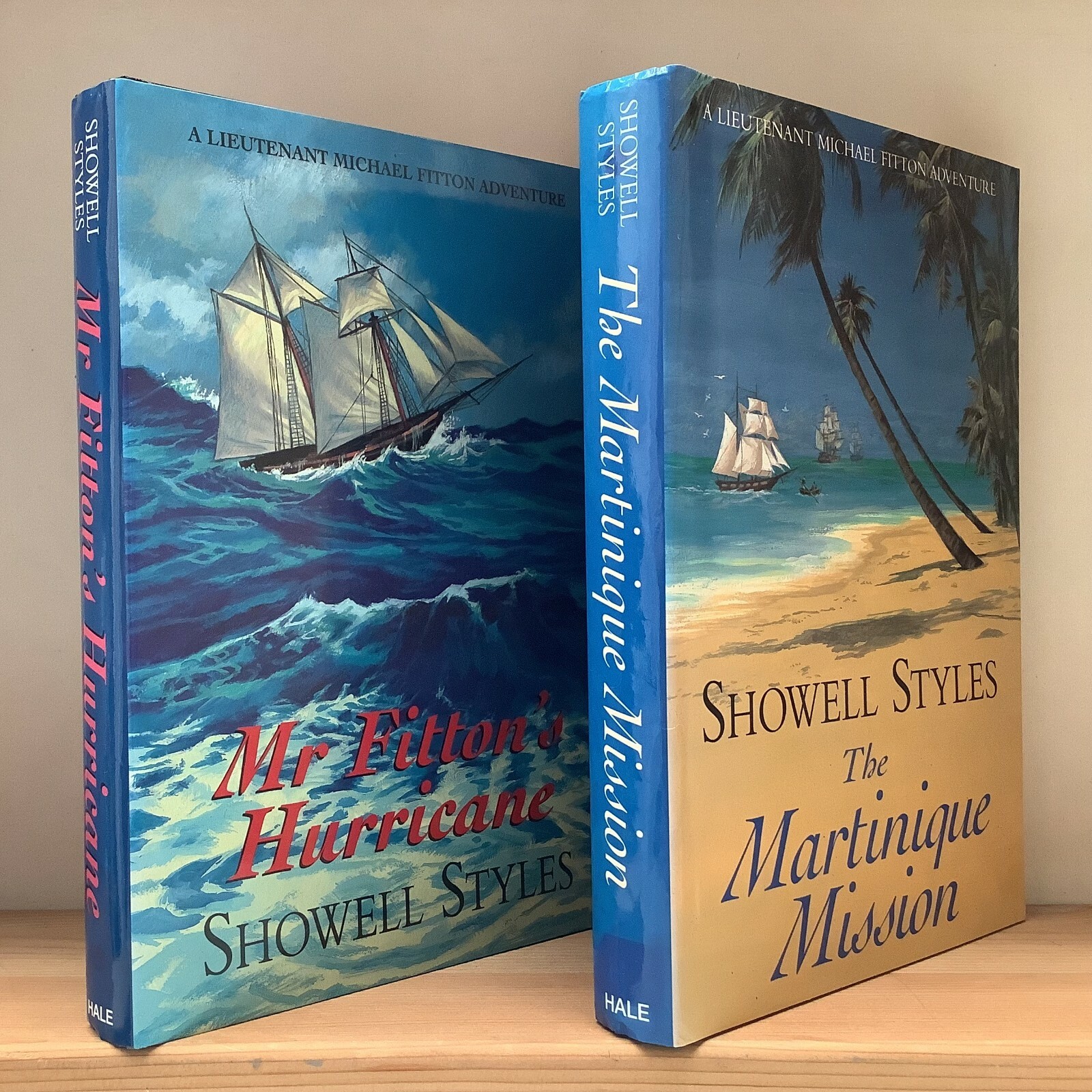 Showell Styles. 2 x Lieutenant Fitton adventures. HB in DW. 1st ...