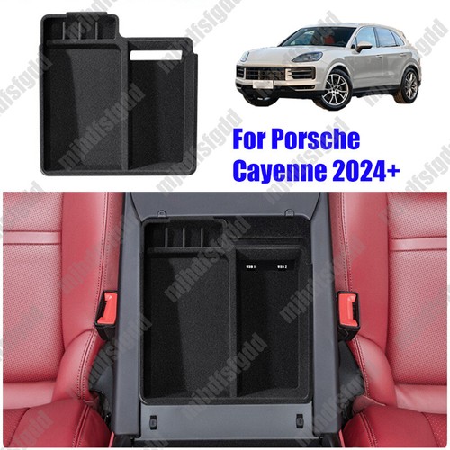 For Porsche Cayenne 2024-2025 Flocking Console Inside Armrest box ...