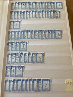 Netherlands MASSIVE sorter hoard of stamps in stock book mnh lots of ...