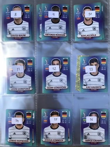 PANINI FIFA WORLD CUP QATAR 2022 STICKERS - PICK AND CHOOSE YOUR ...