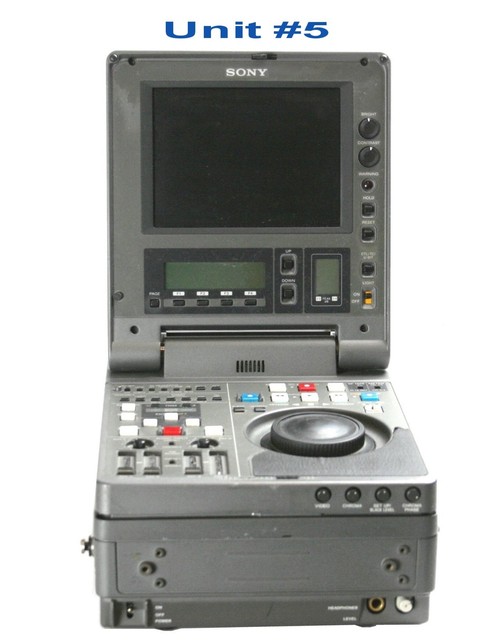 Sony DNW-A25 Portable Betacam SX DVR Editing Deck with LCD Monitor for ...