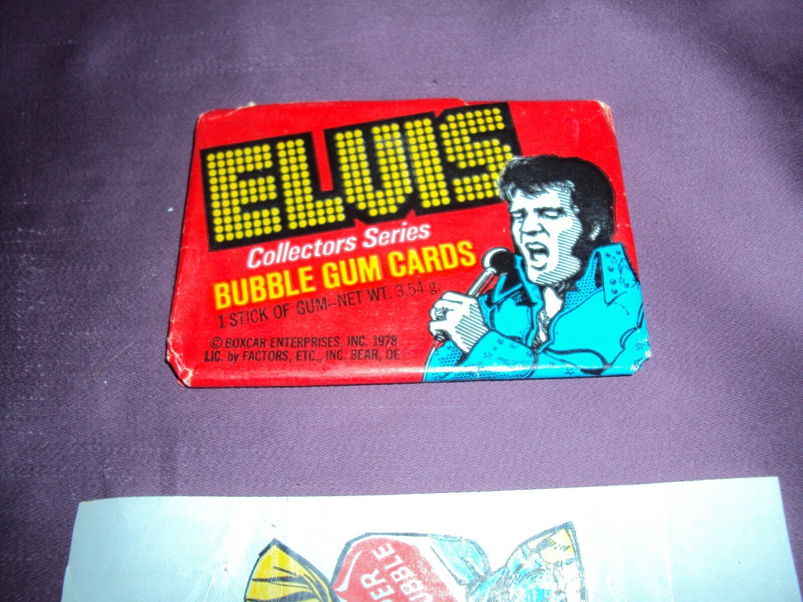 ELVIS PRESLEY - TRADING CARDS WRAPPERS & UNOPENED PACK - 1978 | eBay