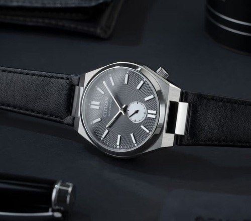 Citizen NK5010-01H Tsuyosa Small Second Hand Automatic Black Leather ...