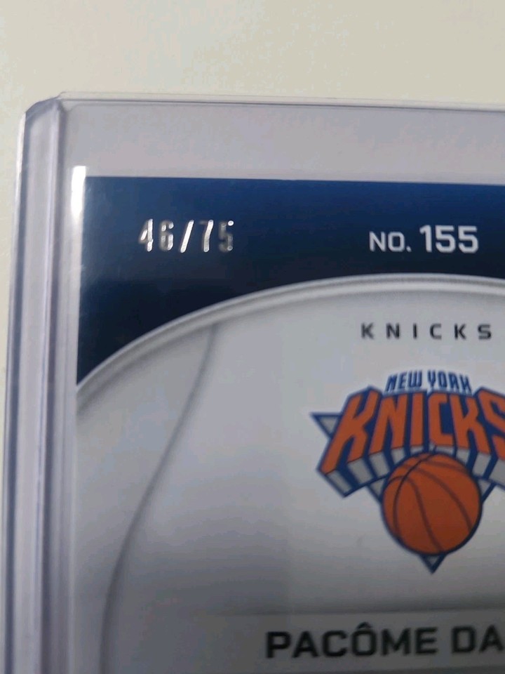 2024-25 NBA Totally Certified Pacome Dadiet Silver Platinum Mirror RC ...