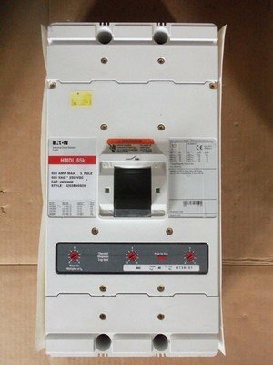 NEW Eaton Cutler Hammer HMDL HMDL3800F 3 Pole 800 Amp Trip Circuit ...