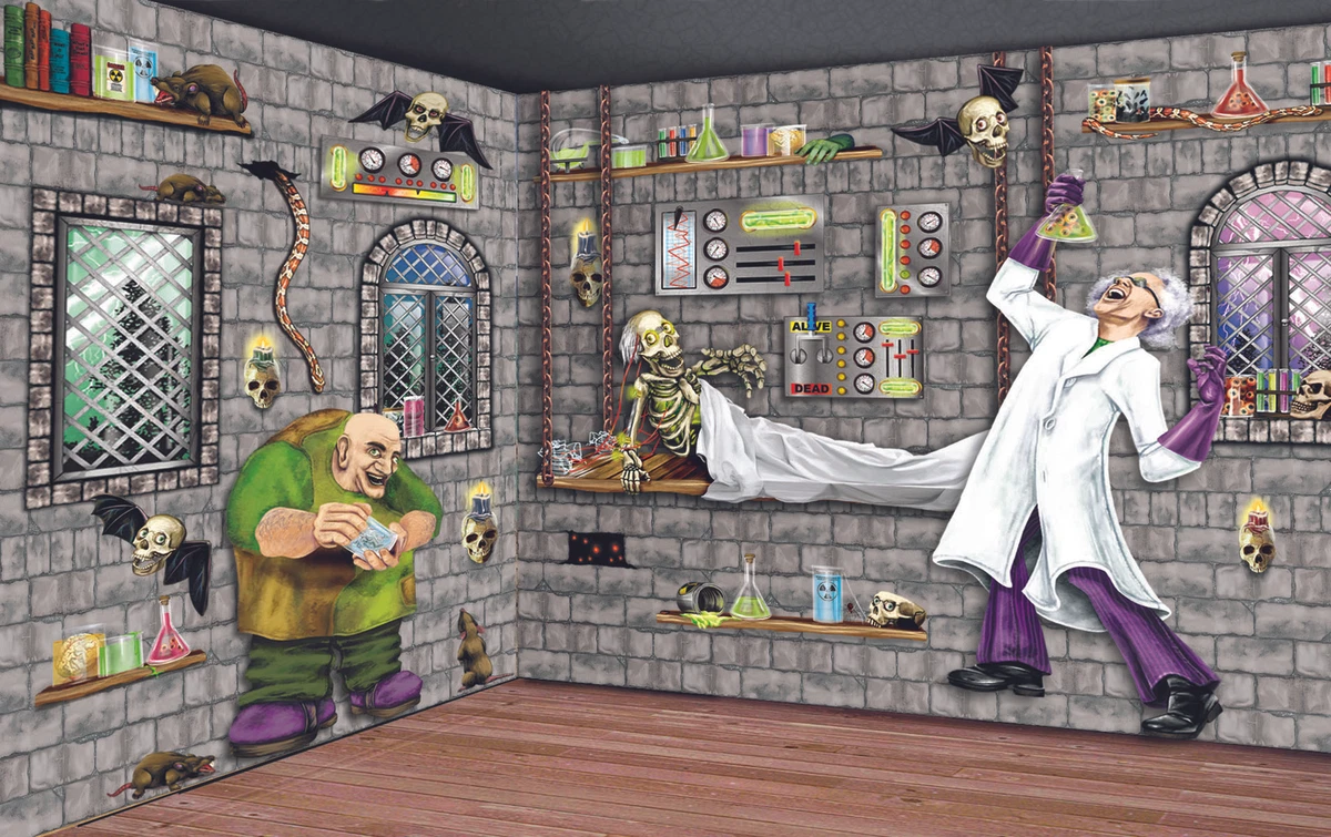 Mad Scientist Laboratory Decorations