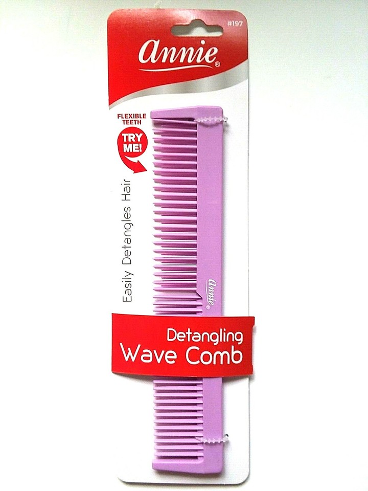 Annie Flex Teeth Detangle Wave Comb | eBay